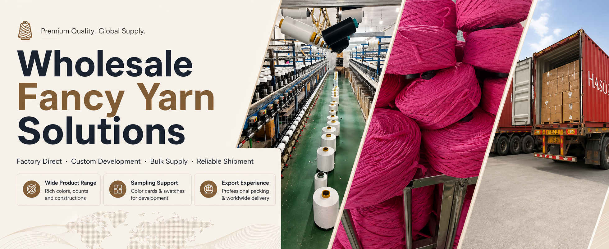 About Qianyao Textile | Fancy Yarn Factory in China